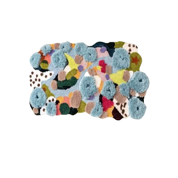 Natural And Artistic Tufting Rugs Lotus Pond – Tufting Go